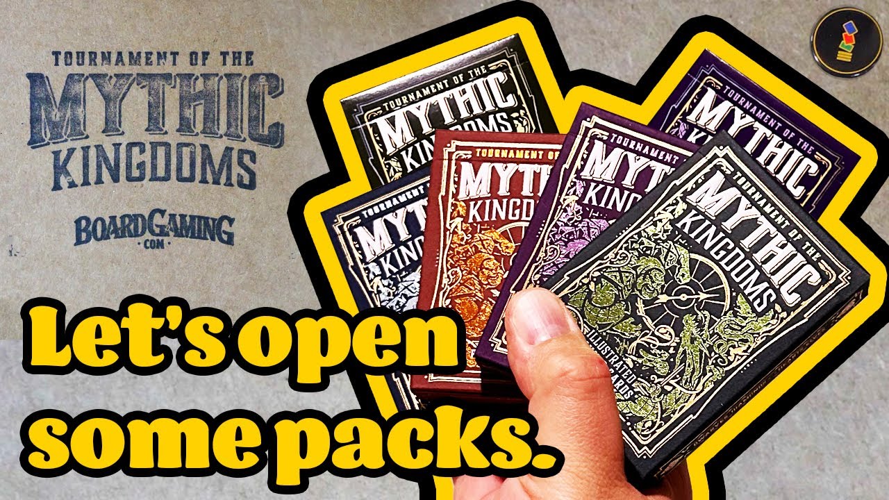 Epic Card Game Deck! Tournament of the Mythic Kingdoms playing cards ...