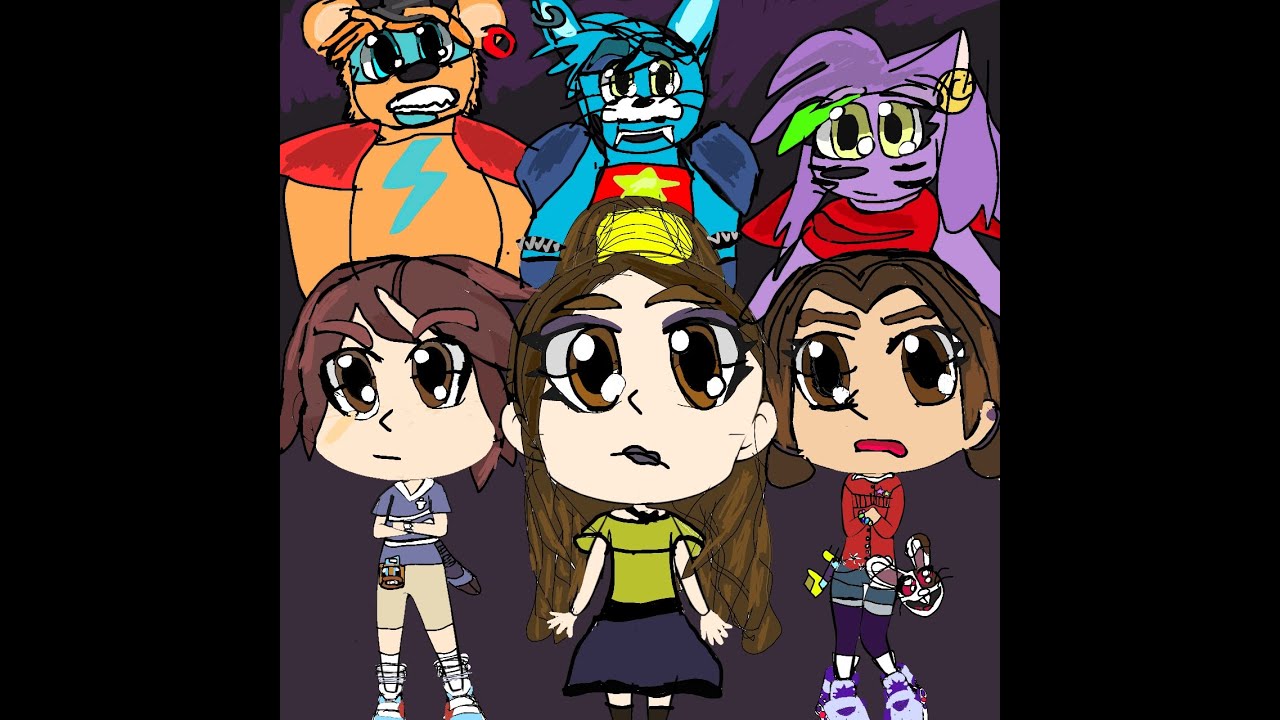 Fnaf SB speed paint - YouTube