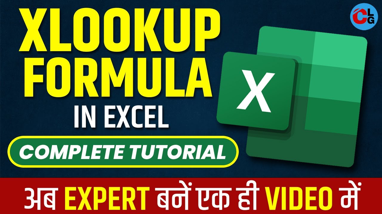 Xlookup Formula Complete Tutorial In Excel Youtube