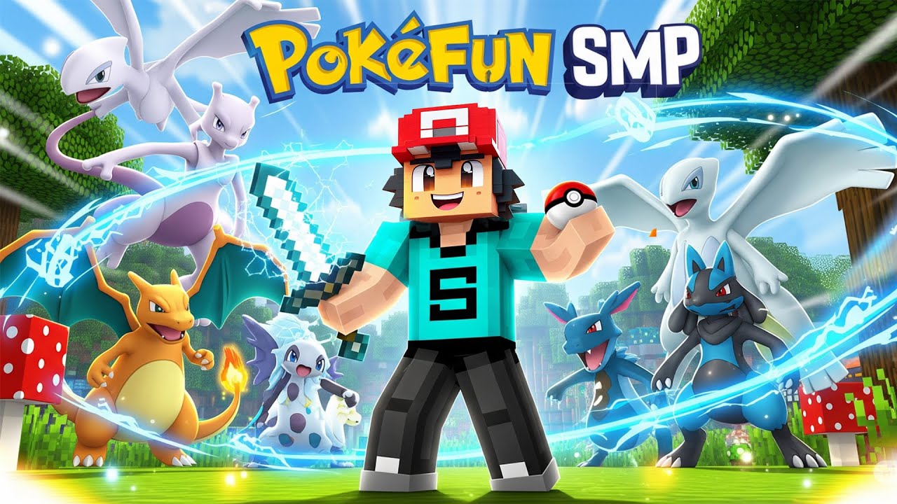 I Join india's Best Pokemon SMP and got mega charizard x and gigantamax ...