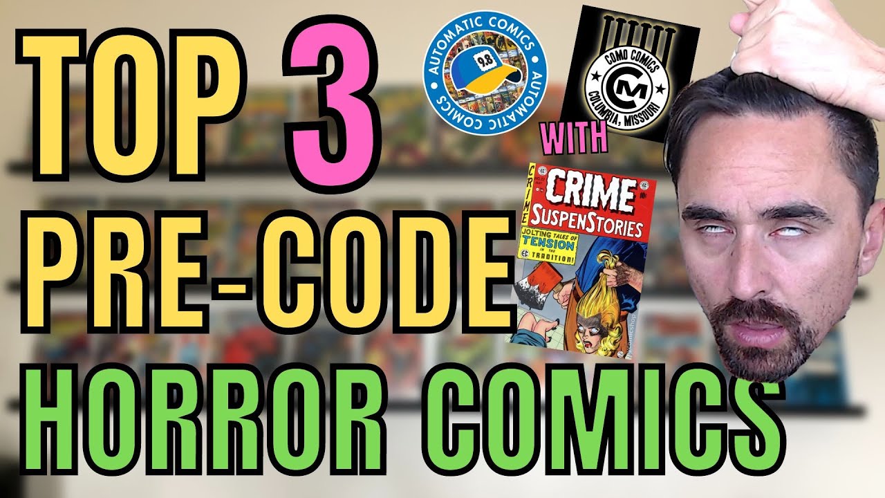 TOP 3 Pre-Code Horror Comic Book Grails By Legendary Artists w ...