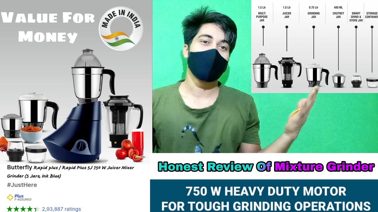 Honest Review Of A Mixture Grinder || Perfect Chiepest Powerful Mixture ...