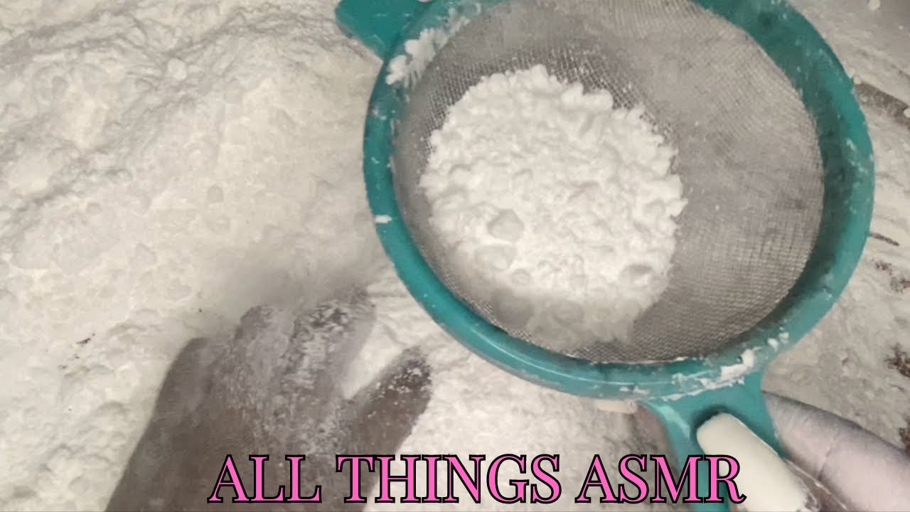 SUPER SATISFYING SIFTING VIDEO‼️‼️‼️ ‼️‼️‼️ | SIFTING GYM CHALK | SLEEP ...