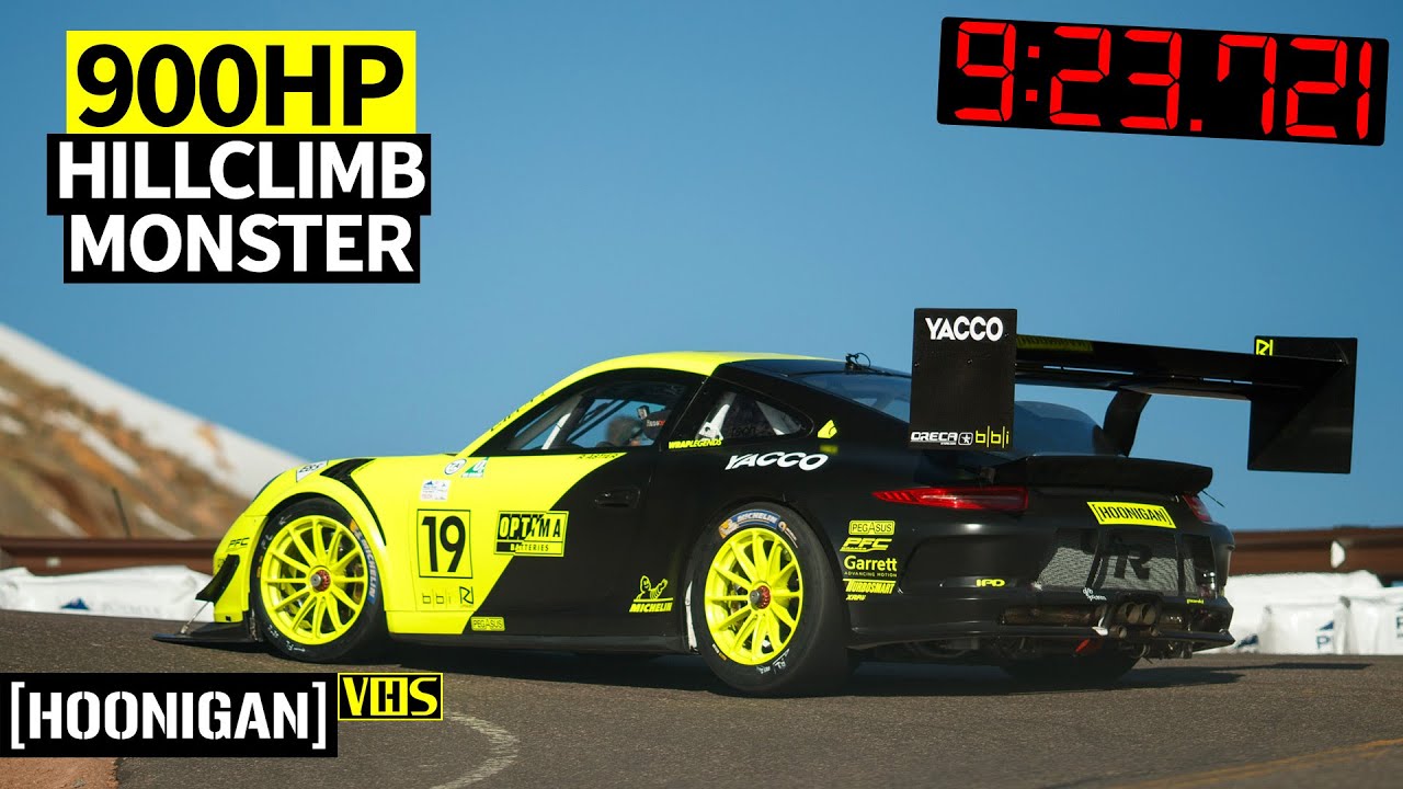 900hp Twin Turbo Porsche 911 Conquers the 2019 Pikes Peak International ...