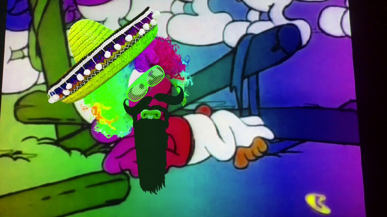 Smurfs clumsy luck colorful - YouTube