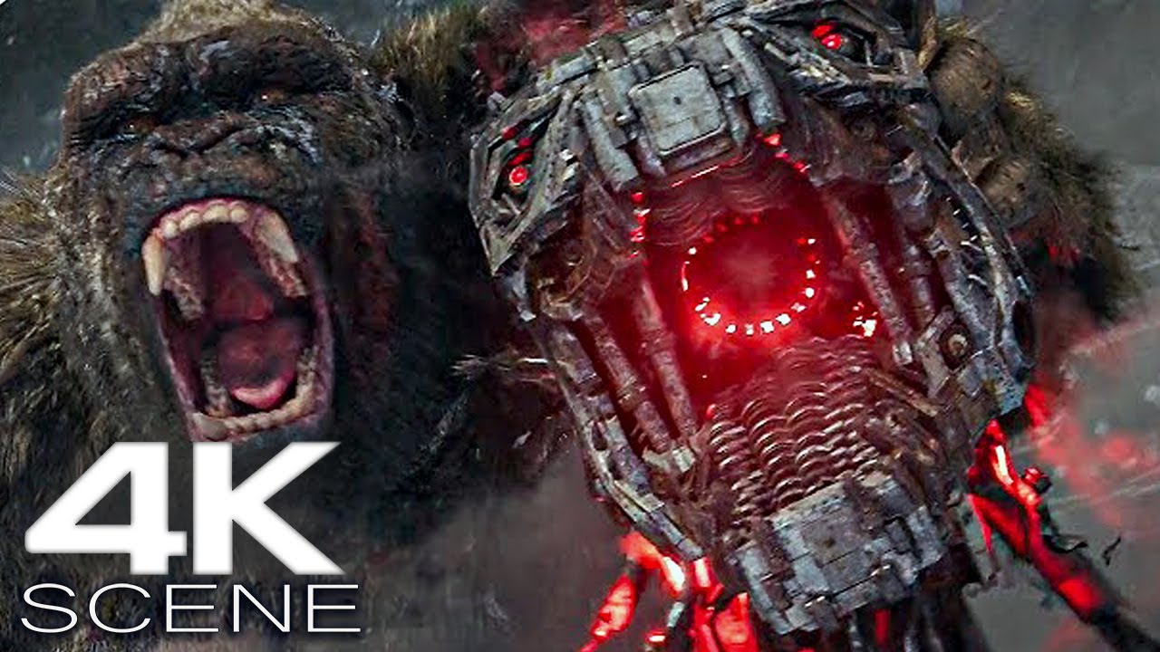 Godzilla Vs Mechagodzilla (4K UHD) Godzilla Vs Kong Movie Clip - YouTube