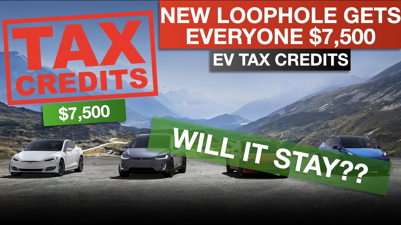 Tax Loophole Ev Leasing No Brainer