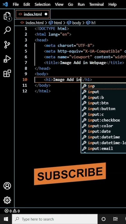Image add in webpage🔥💯 #developer #youtubeshorts #shorts #youtube - YouTube