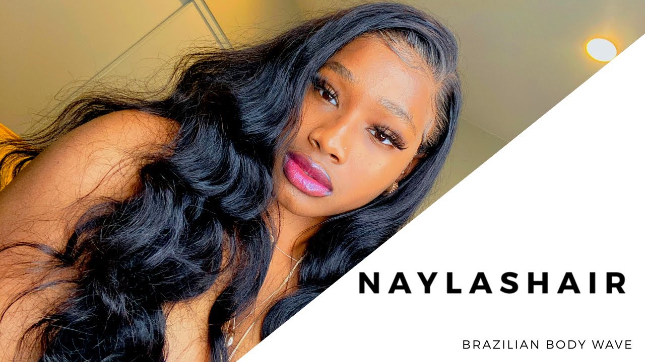 BODY WAVE WIG INSTALL - YouTube