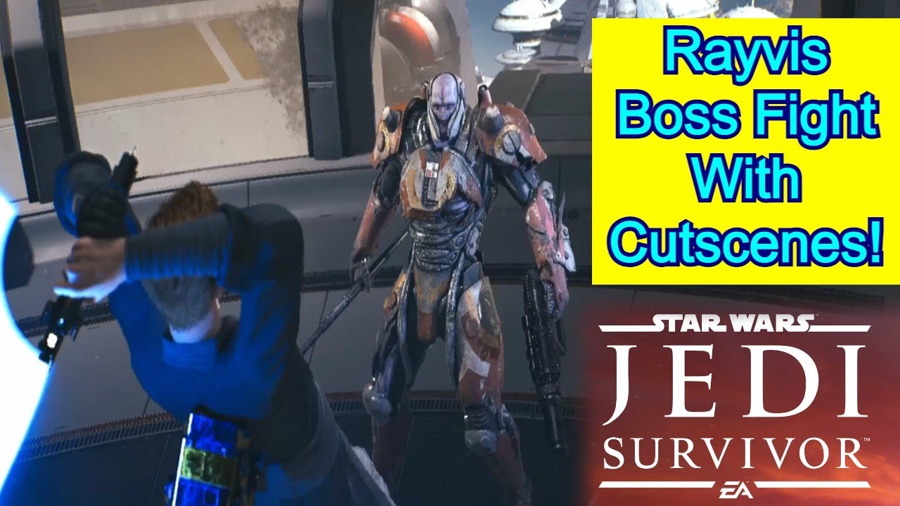 Star Wars Jedi: Survivor | Rayvis Boss Fight! [With Cutscenes] - YouTube