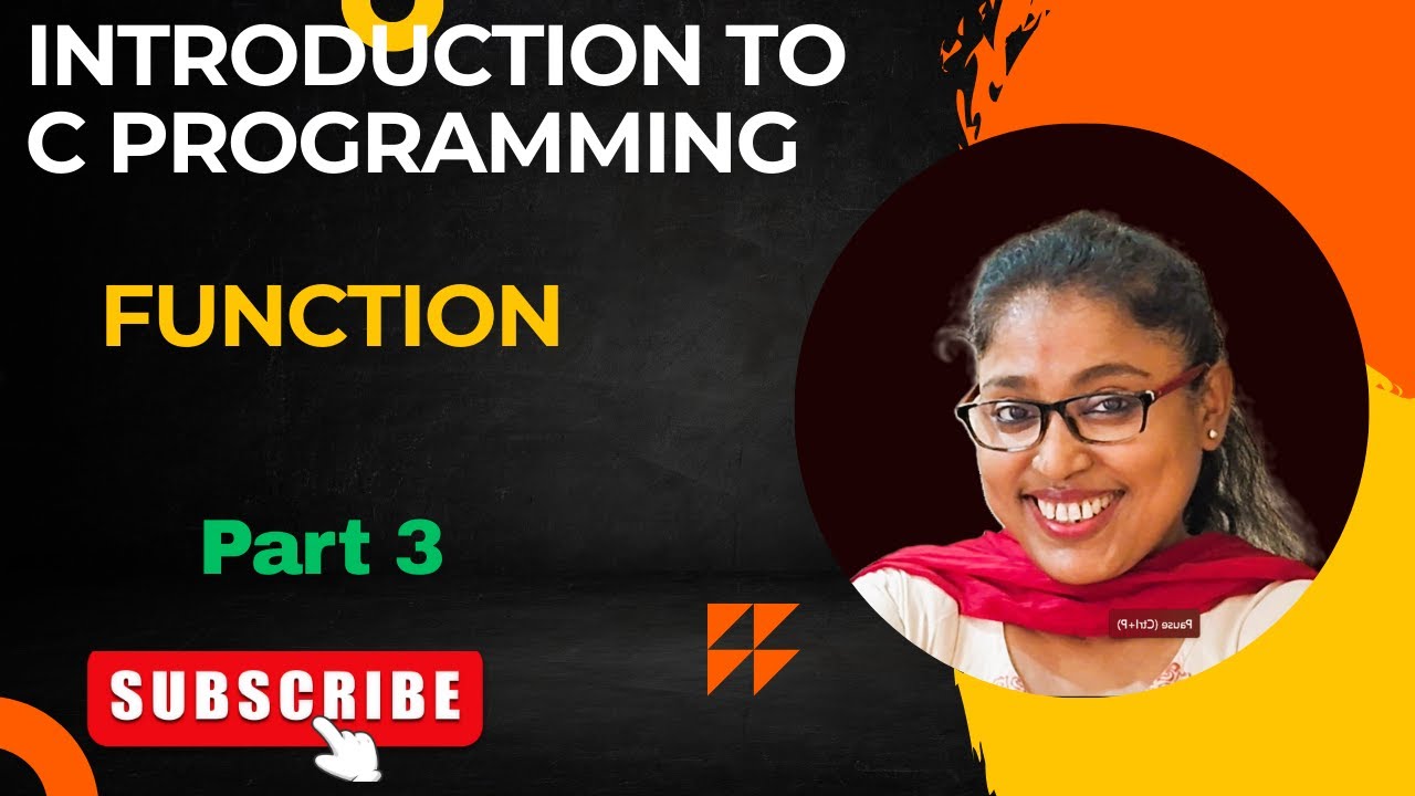 Function in C | Programming in C | C tutorial | C programming | C language | C coding - YouTube