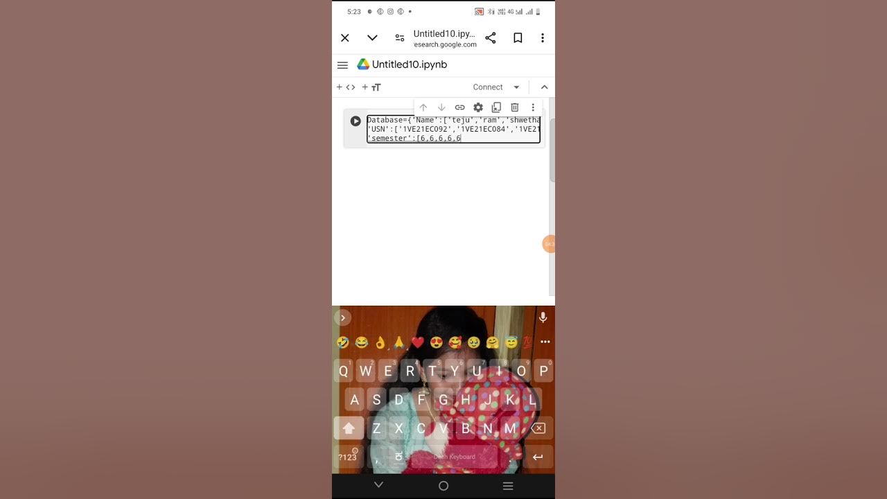 How too create a student database using python #like #subscribemychannel #public - YouTube