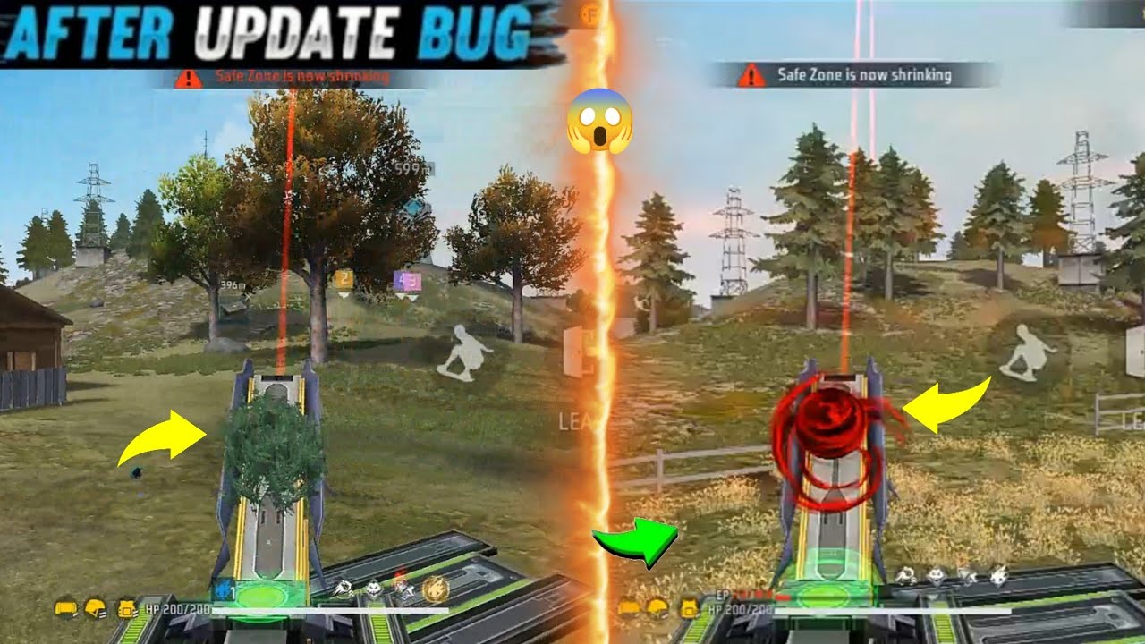 After Update Bug & Glitch in Free Fire 🤯 Top 5 - YouTube