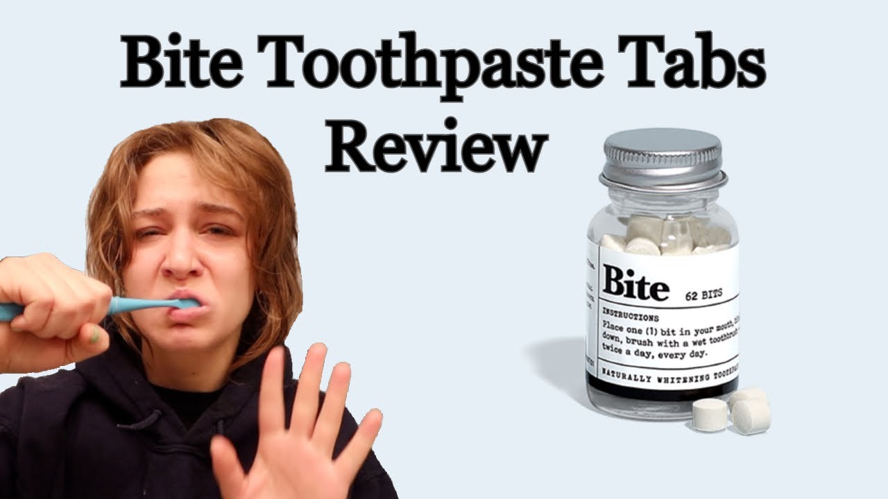 TESTING BITE TOOTHPASTE TABS FOR A WEEK + REVIEW - YouTube