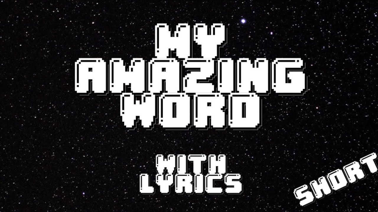 My amazing world with LYRICS || FNF with lyrics || SHORT - YouTube