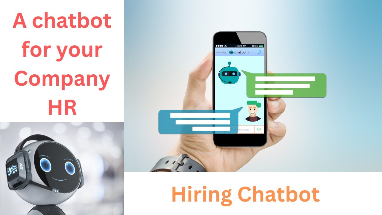 Hiring Chatbot For Any Company HR | Highly Customisable for You | Power ...