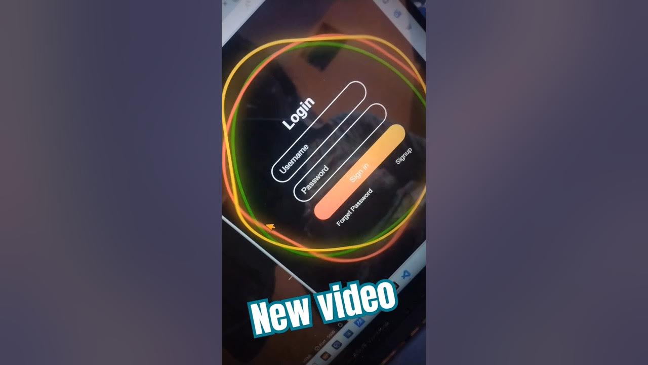 logon page using html and css #song #newsong #music #love #hindisong #cover #lovesong - YouTube