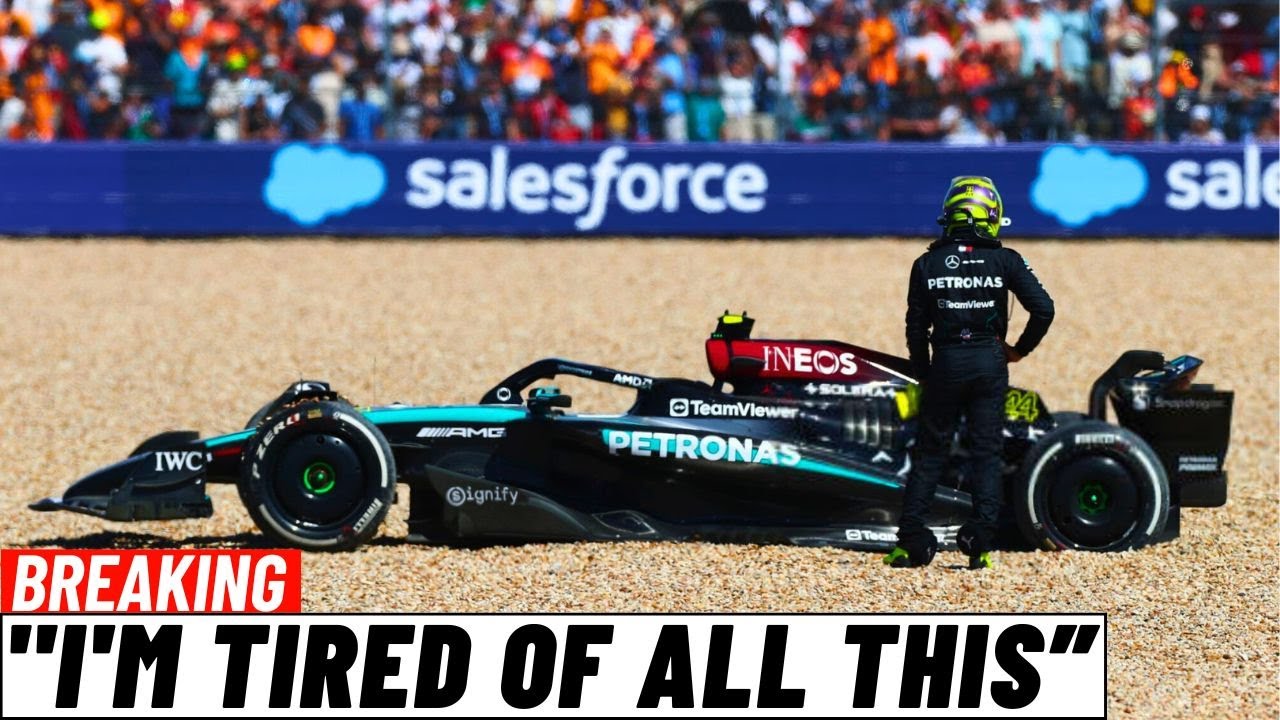 Hamilton FRUSTRATED with what Mercedes did to him at United States GP ...