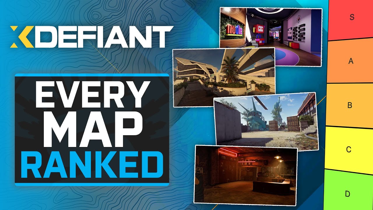 RANKING all 15 MAPS from Best to Worst in XDefiant... - YouTube