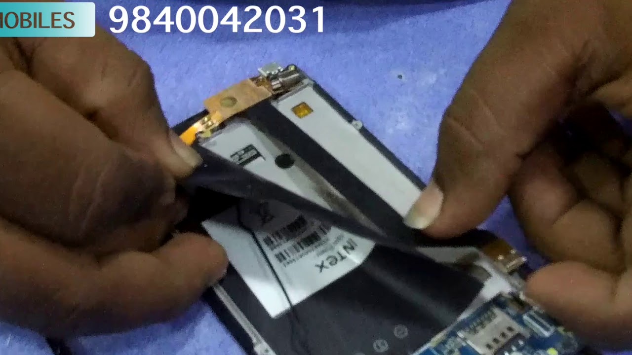 How to change the mobile Display Strip | how to repair mobile charging ...