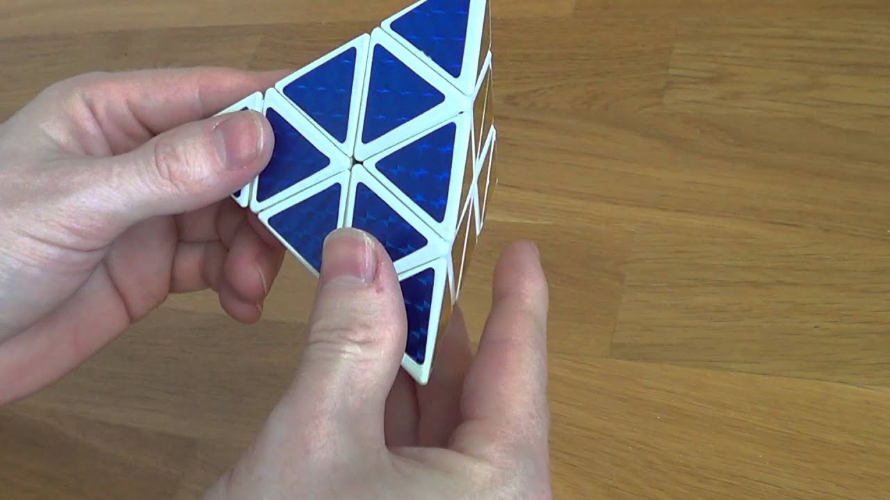 Pyraminx - orient edge pieces - YouTube