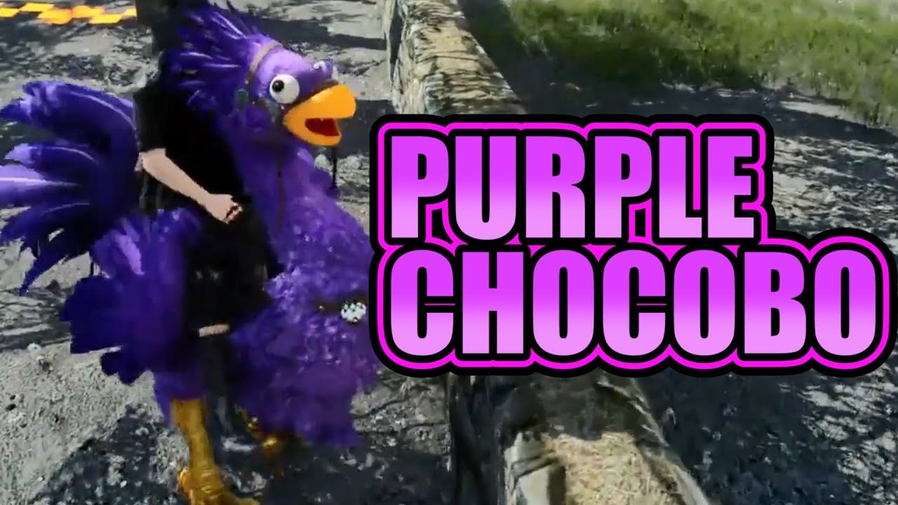 Unlocking Purple Chocobo! | Final Fantasy XV - YouTube