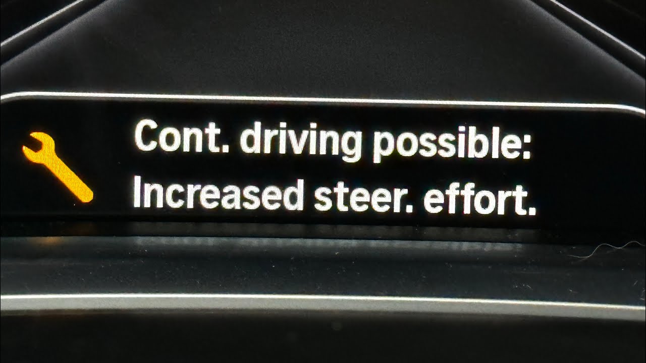 G11 G12 BMW 7 Series Increased Steering Effort / Charge Controller ...