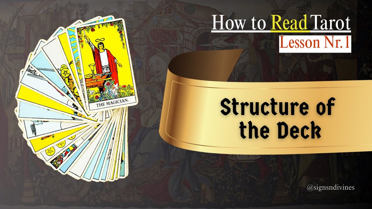 Tarot Deck Structure Explained – Beginner’s Guide - YouTube