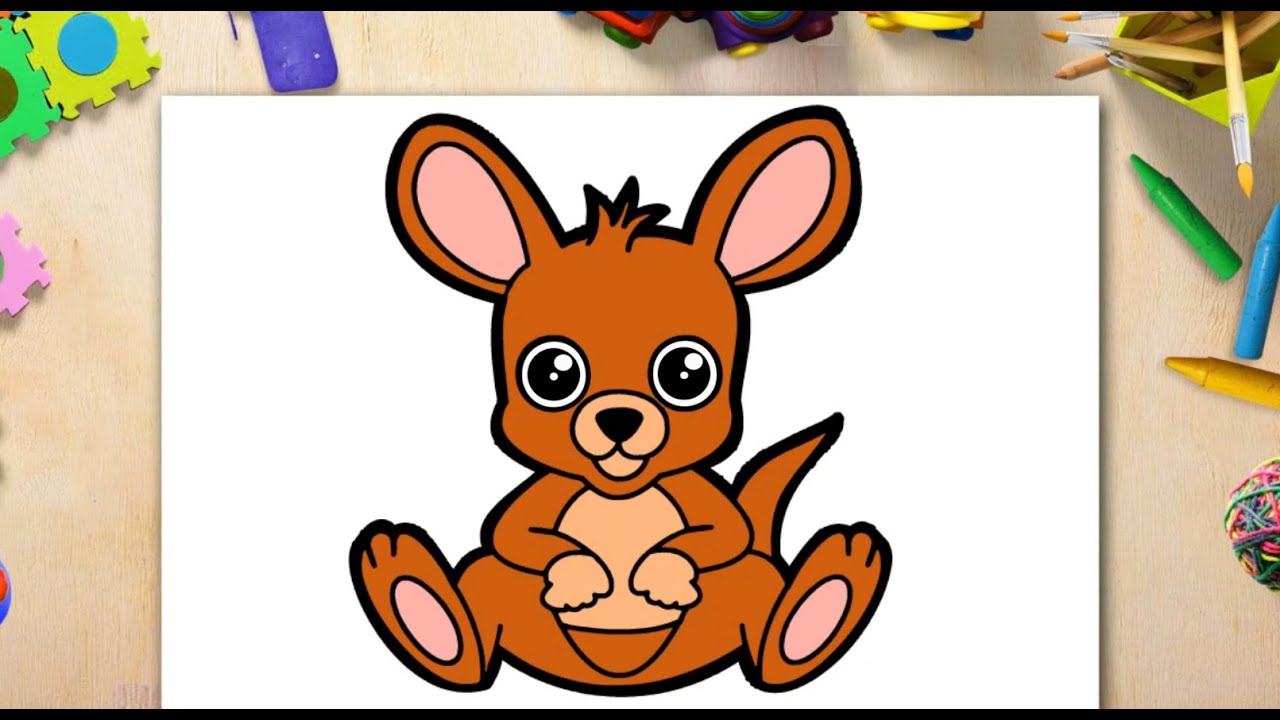 Level Up Your Drawing Skills with This Hop Hop Kangaroo Hack - YouTube