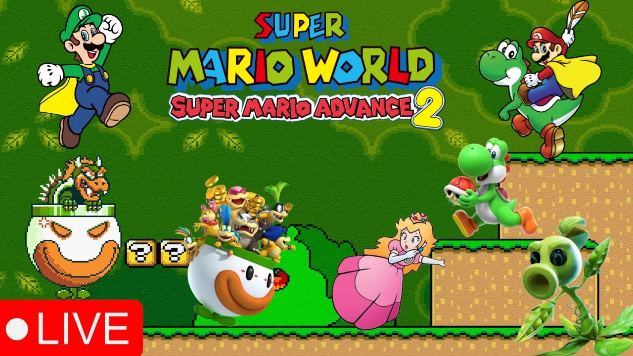 Super Mario World Advance 2 Playthrough Part 1: Let's Travel To ...