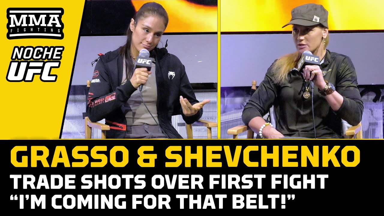 Alexa Grasso, Valentina Shevchenko Disagree About First Fight | Noche ...