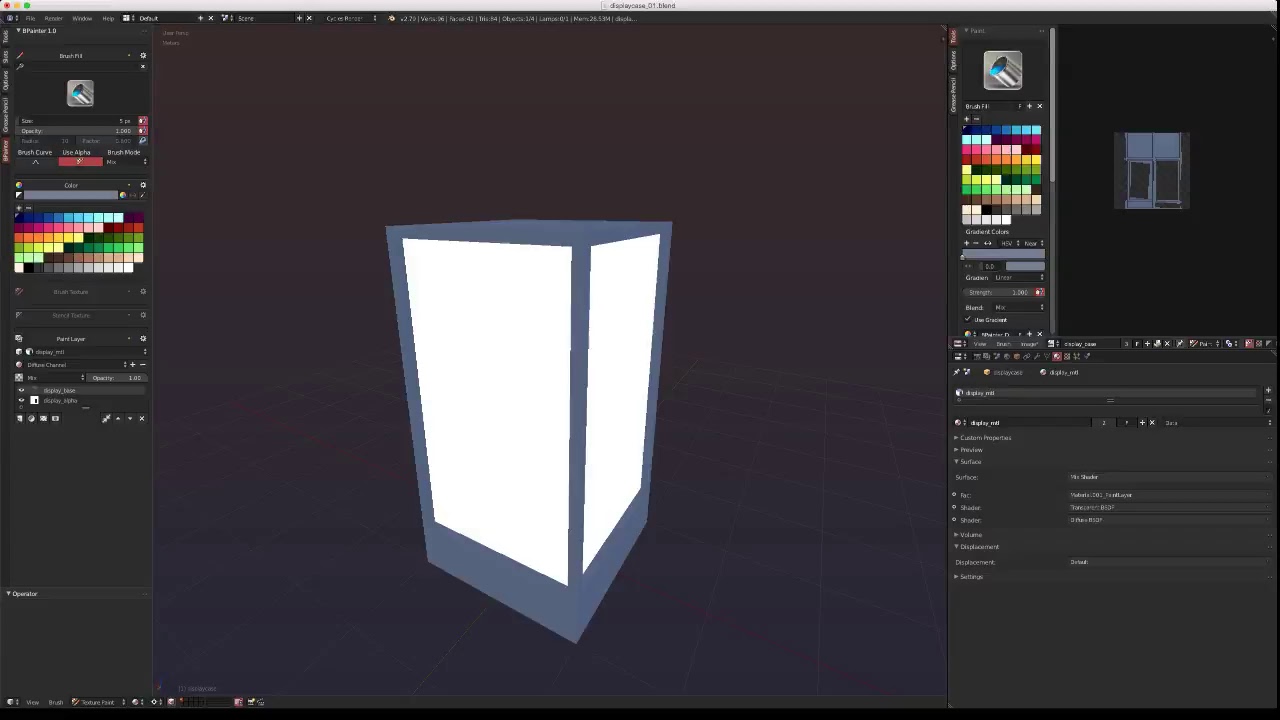 Low Poly Display Case 1 - YouTube
