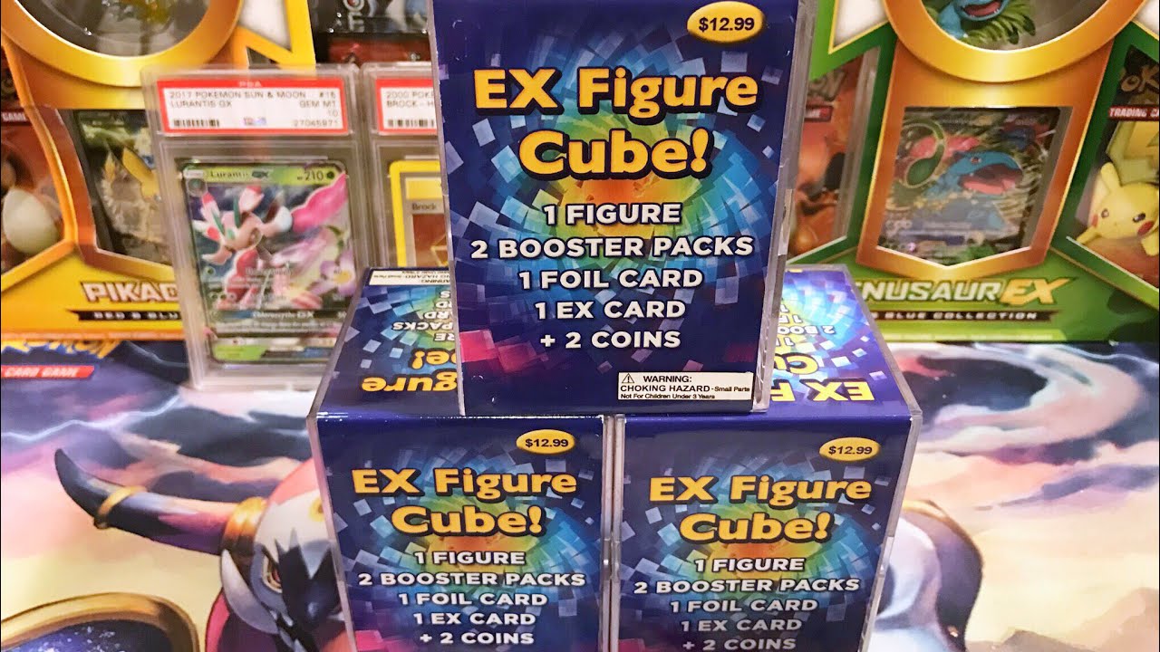 Opening 3 More New EX Figure Cubes - Pokemon Cards - YouTube