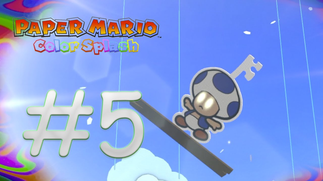 I TOAD PRESCELTI - PAPER MARIO COLOR SPLASH E5 - YouTube
