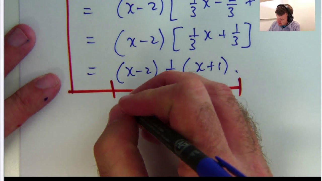 How to solve inequalities: Dr Chris Tisdell Live Stream - YouTube