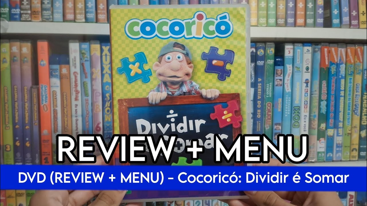 DVD (REVIEW + MENU) - Cocoricó: Dividir é Somar - YouTube