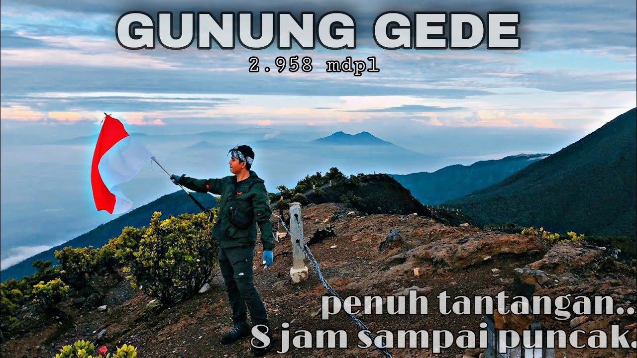 GUNUNG GEDE VIA PUTRI‼️BEGINI JALUR MENUJU PUNCAK.PART2 - YouTube