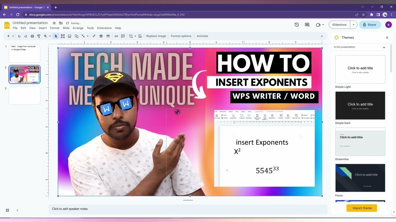 How To Insert Image From Computer In Google Slides YouTube How To Insert Image From Computer In Google Slides YouTube