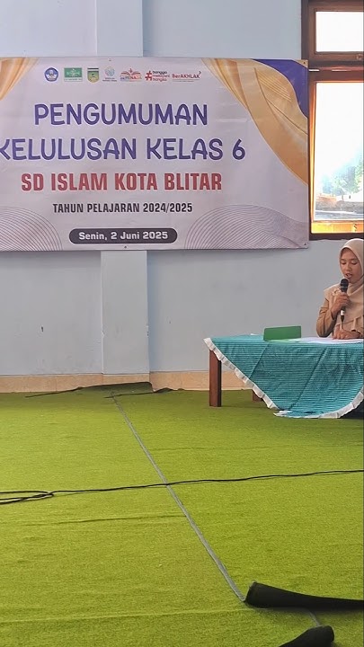 Pengumuman Kelulusan Kelas 6 SD Islam Kota Blitar Tahun Ajaran 2024/2025 - YouTube