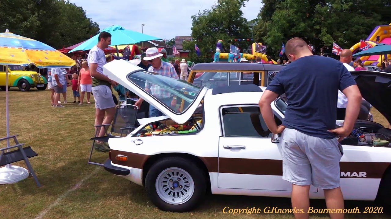 New Milton Classic Car Show in 2018, Whitefield road, New Milton ...