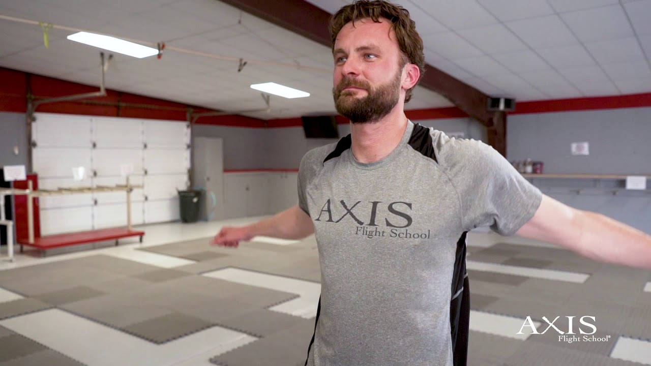 Confined-space warm up exercises for skydivers - YouTube