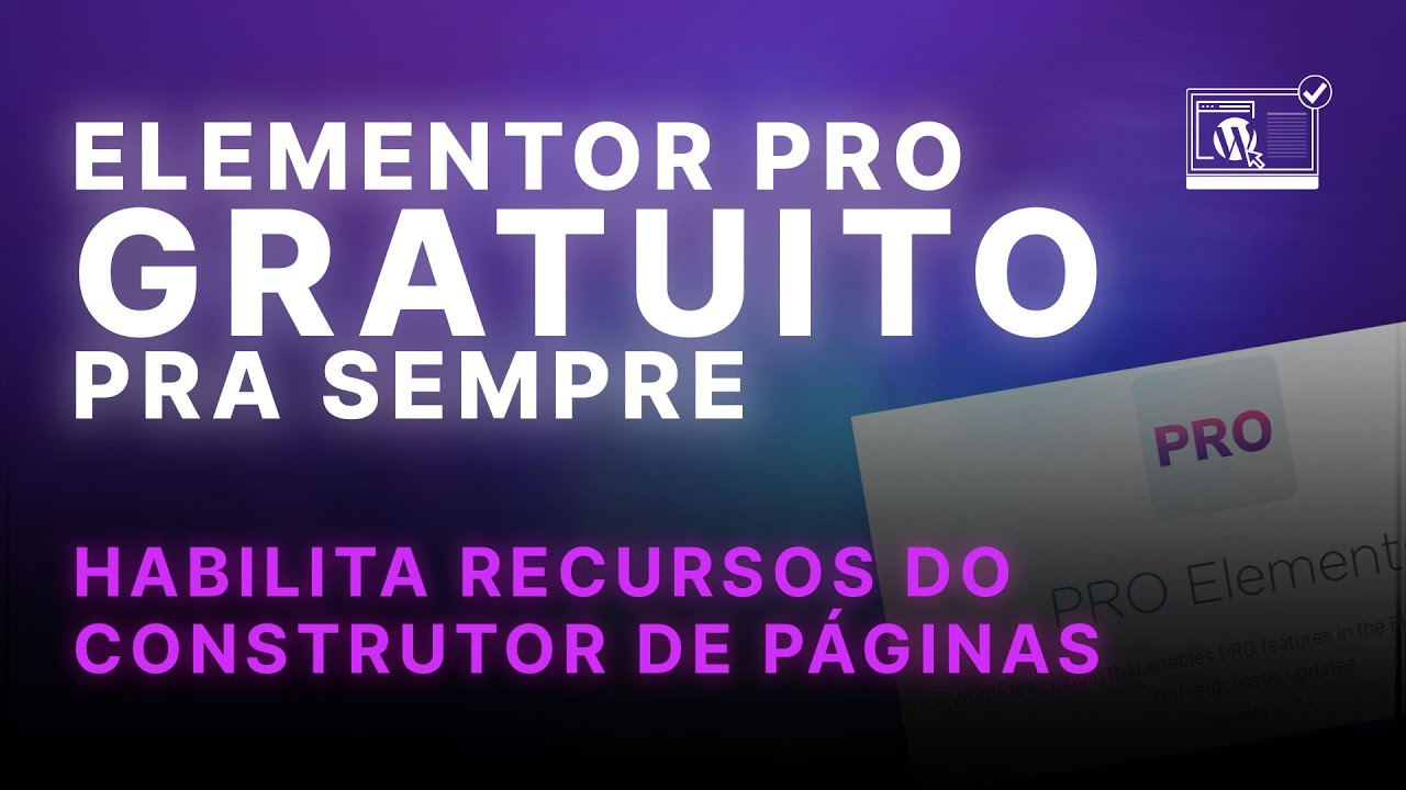 Elementor Pro Grátis 2022 Pra Sempre Definitivo O Site Certo Youtube