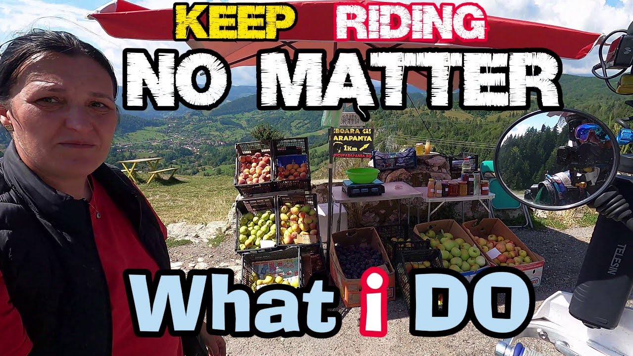 Keep Riding ? NO MATTER & What I DO ! - YouTube