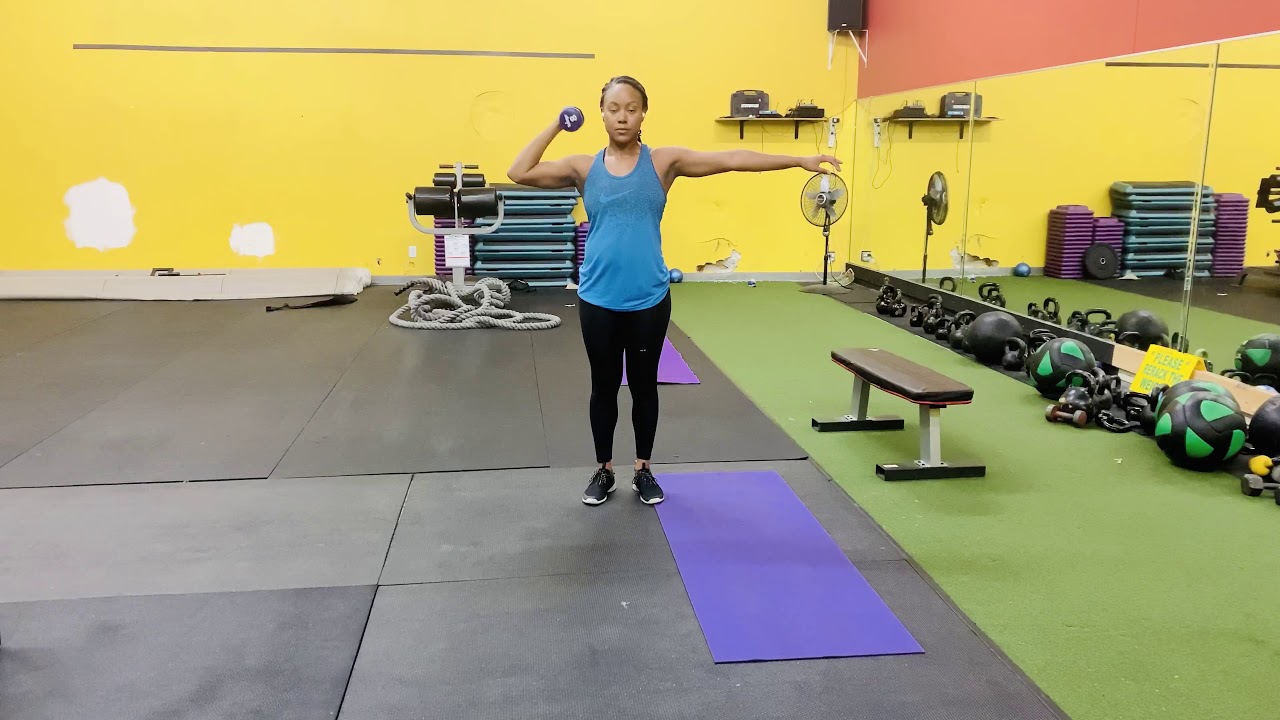 Isolated Single Arm Lateral Biceps Curl - YouTube