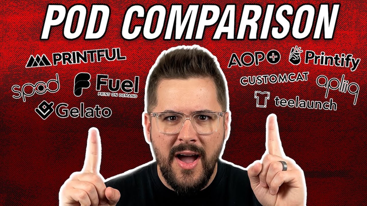 ULTIMATE Print On Demand Quality Shootout | Comparing T-Shirts From ...