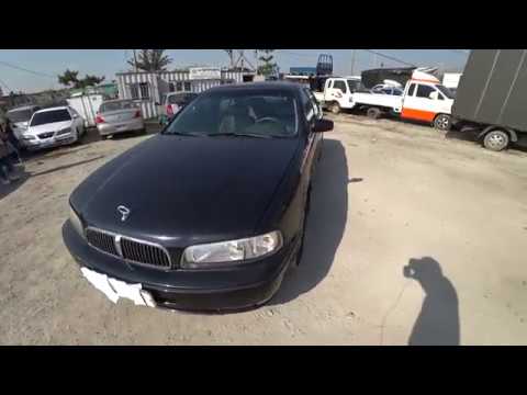 [중고차수출] 자동차수출 보내세요 2002년 삼성자동차 SM520V 차량입니다 ( 2002 samsung sm520v used korean auto ) - YouTube