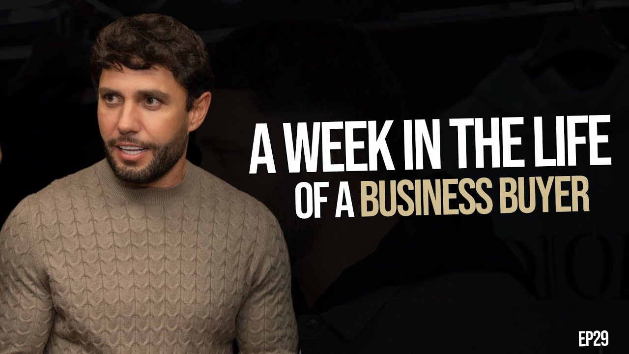 A Week In The Life Of A Business Buyer | DEE LUDLOW | ep29 - YouTube