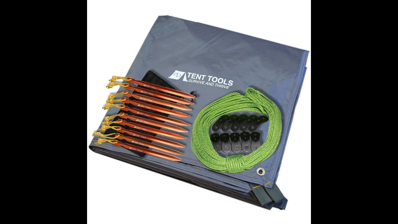 Chris B - Reviews the Tent Tools Tarp - YouTube