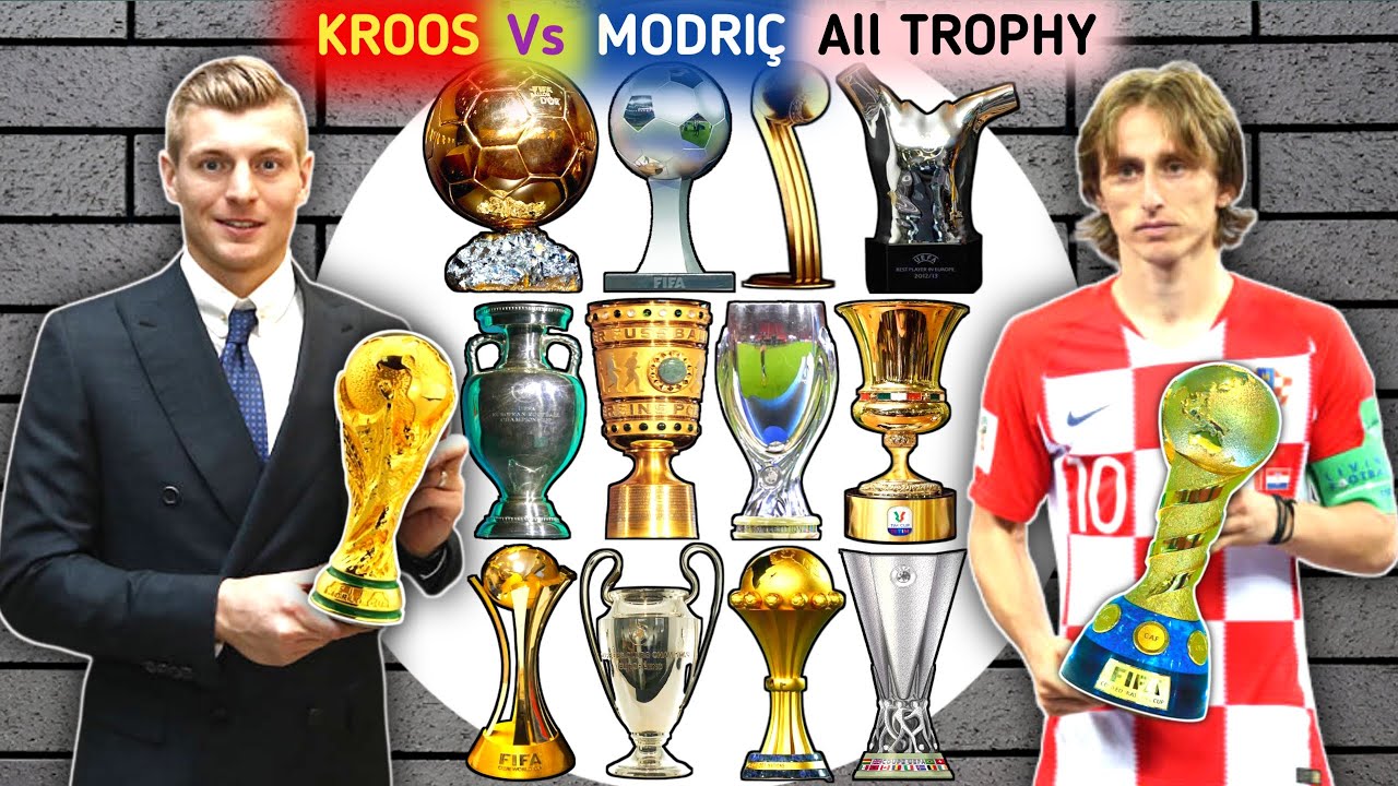 Toni Kroos Vs Luka Modrić All Trophies • TF FOOTBALL • La Liga ...
