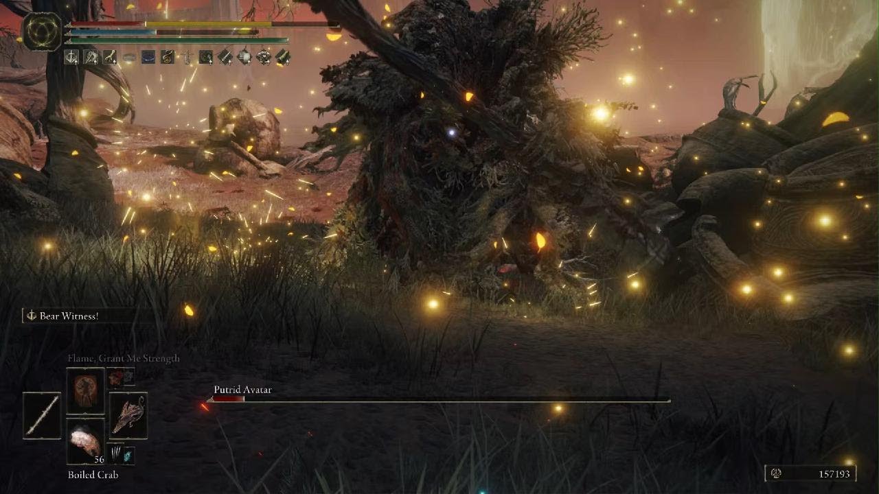 Putrid Avatar J2 | Caelid Minor Erdtree | Fire Build - YouTube
